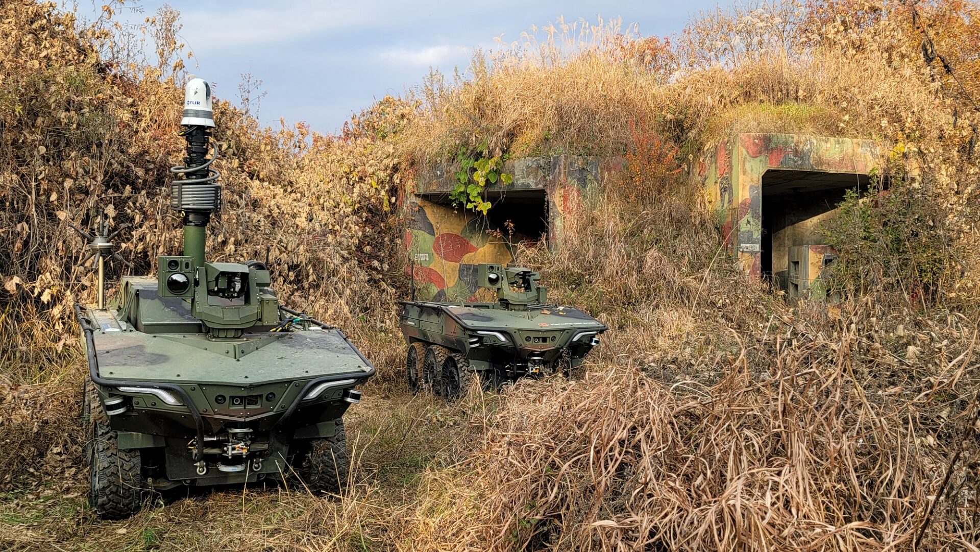 U.S. Marines evaluate South Korea’s new robotic combat vehicle