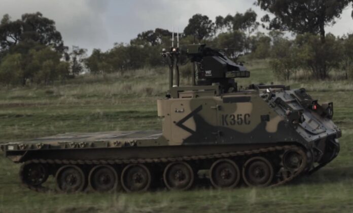 Australian Army enhances capability with robotic M113s