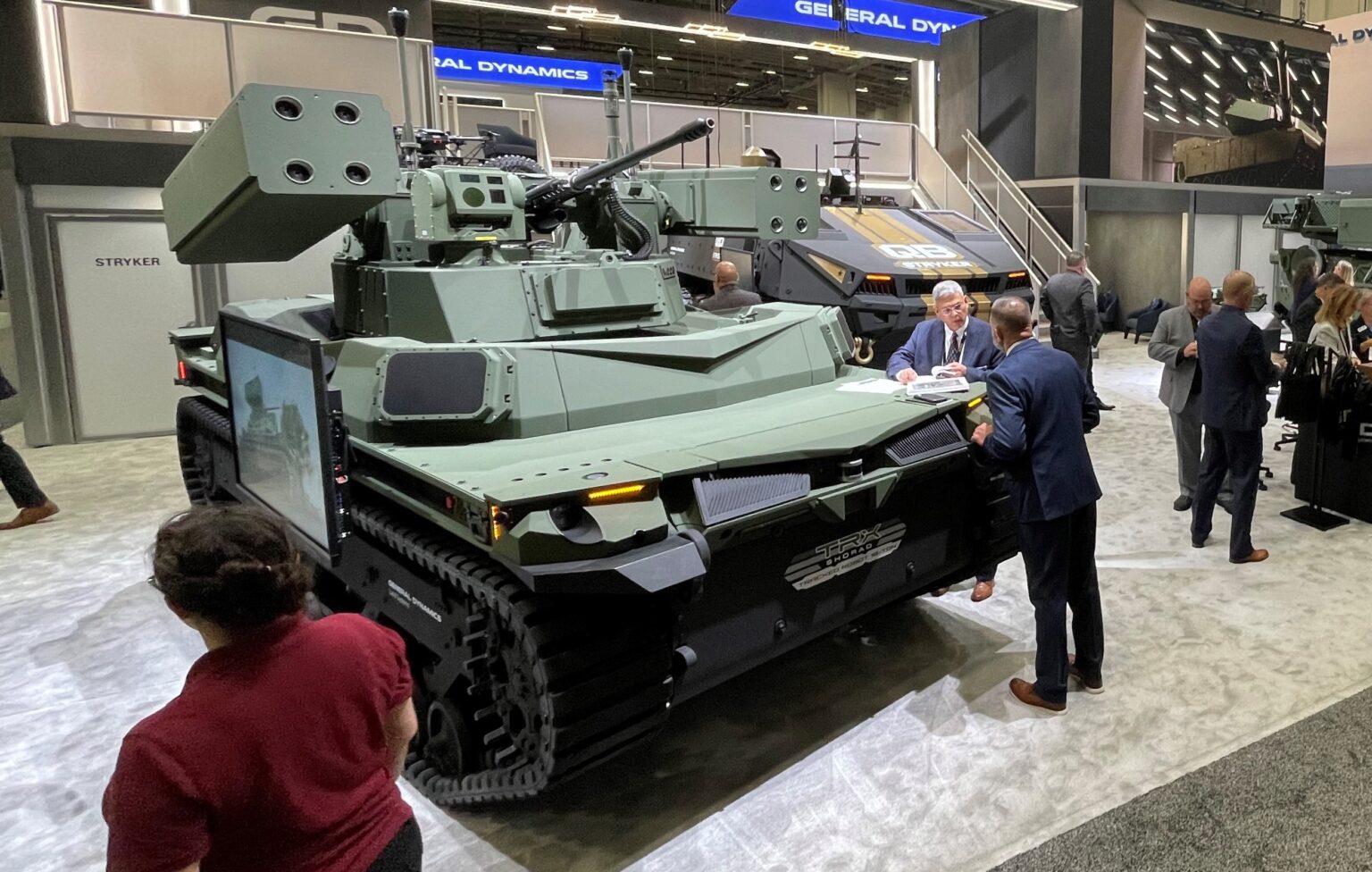 GDLS’s robotic tank named best new product at AUSA 2023