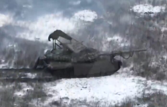 Ukrainian tiny drone strikes Russia’s most advanced tank