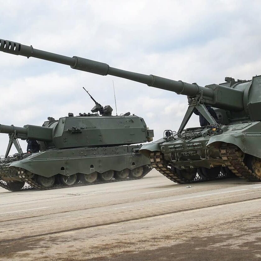 Tank Howitzer Russian