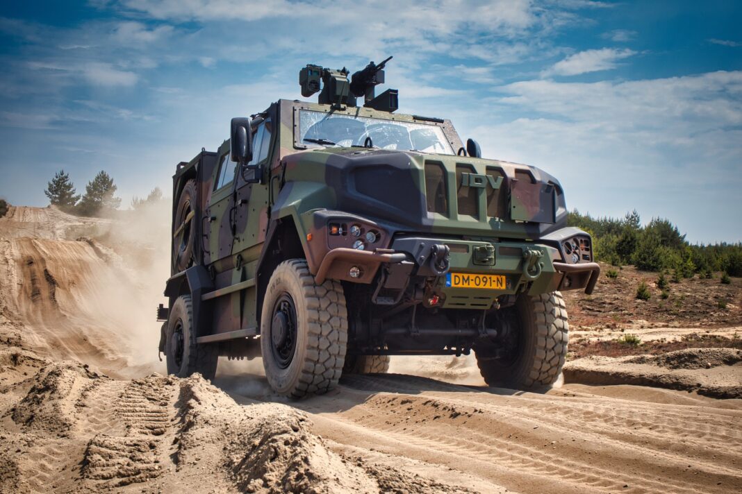 Dutch Armed Forces receive first Manticore multirole vehicle