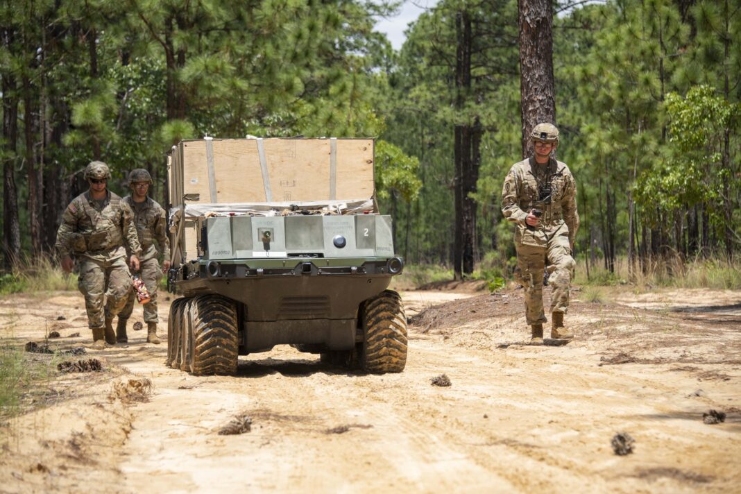 US Army conducts airdrop test of its new robotic mule