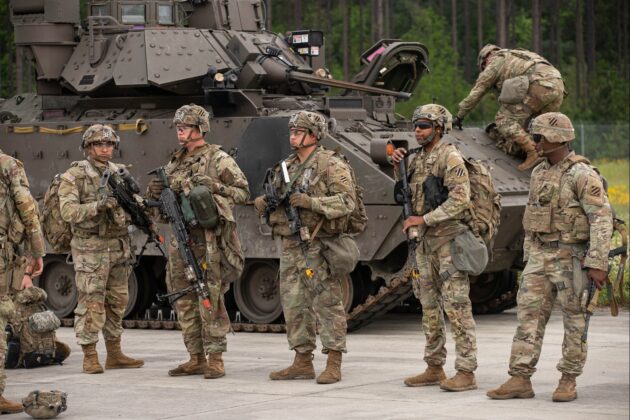 US military conducts joint exercises for rapid troop deployment