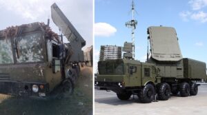 Ukrainian forces strike Russian 92N6E radar system