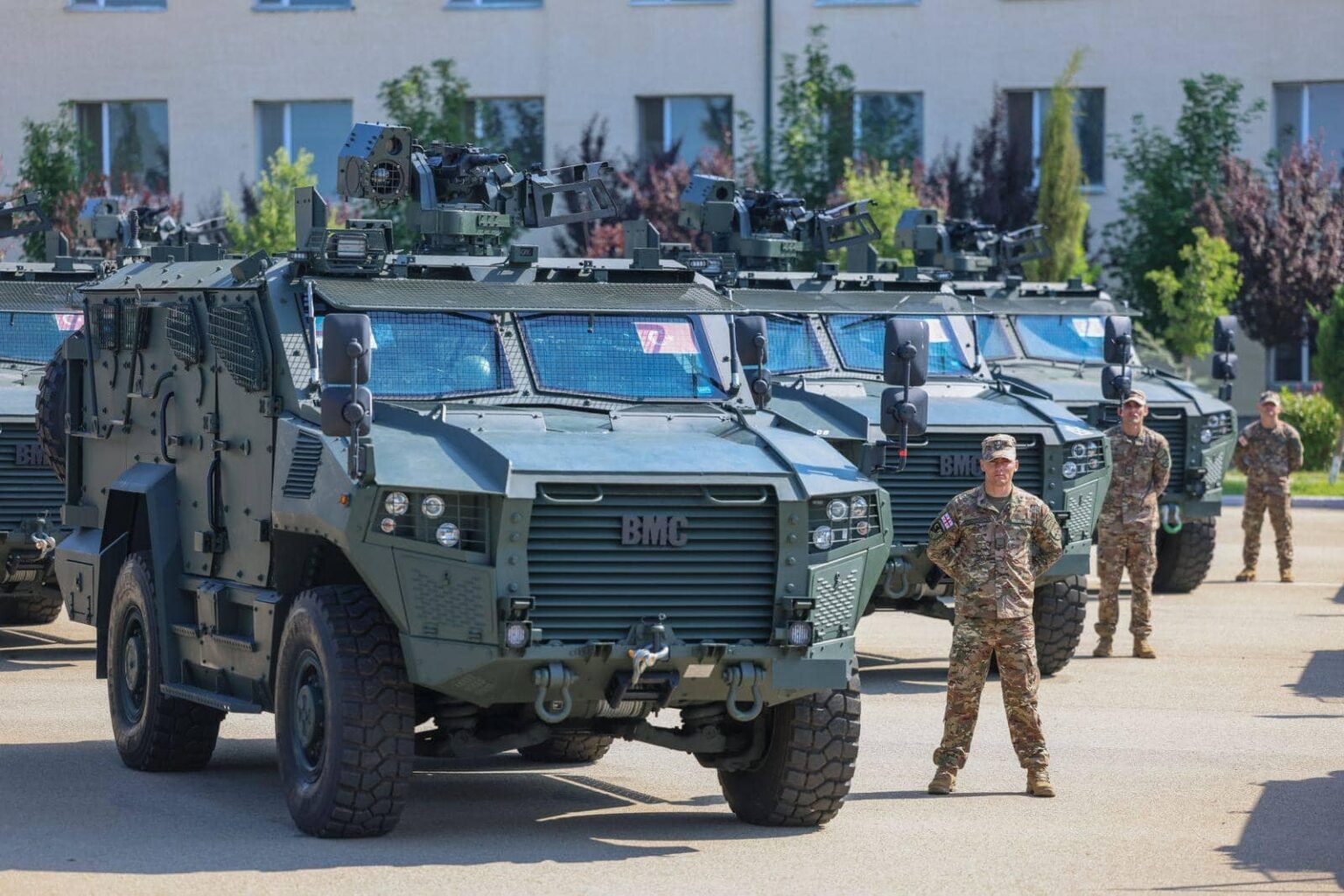 Georgia receives Turkish-made Vuran armored vehicles