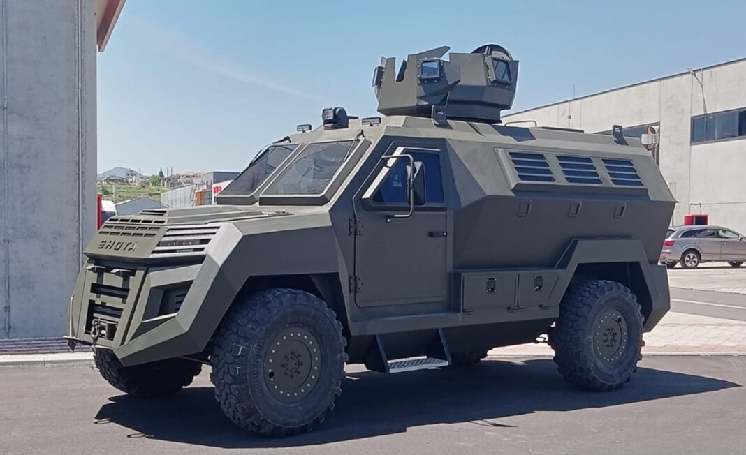 Timak unveils Albania’s first armored vehicle at Eurosatory