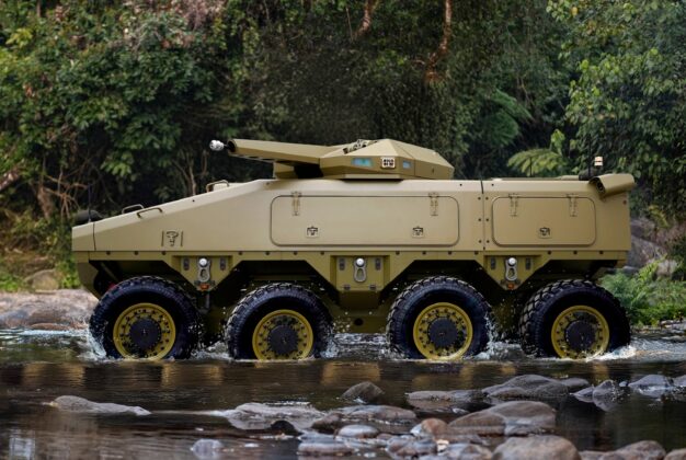 BAE Systems unveils ATLAS robotic combat vehicle