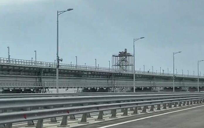 Russia fortifies Crimean Bridge with air defense towers