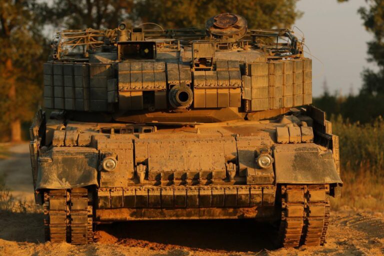 Ukraine showcases upgraded Leopard 1 tank