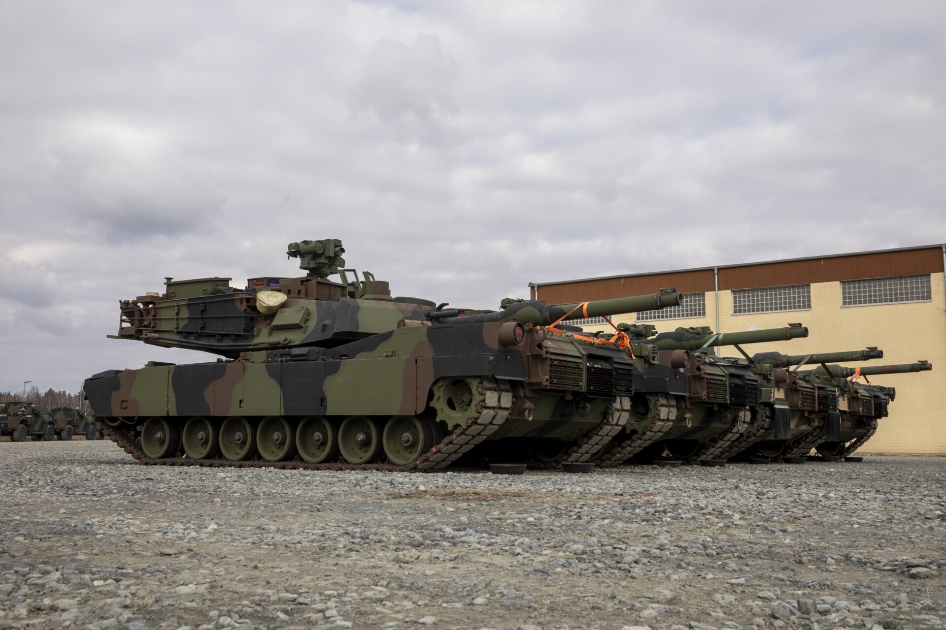 US Army preps global equipment stocks