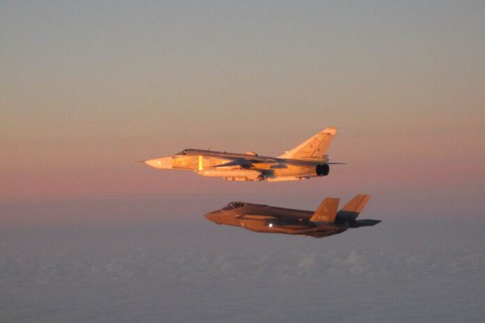 Dutch F-35 jets intercept Russian military aircraft