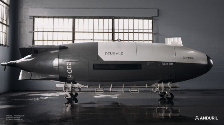 US Navy receives first Dive-LD drone submarine