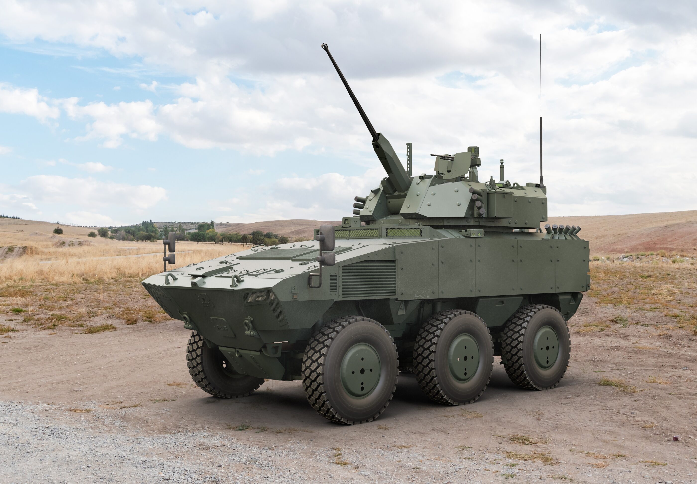 New Turkish armored scout debuts in Spain