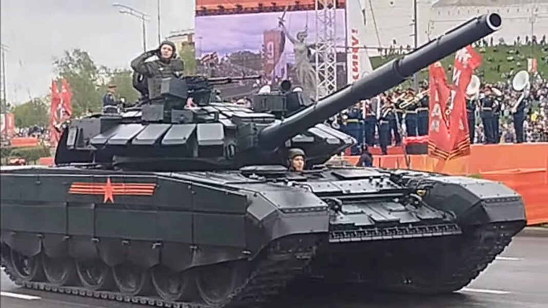 Russia debuts T-72 with active protection system