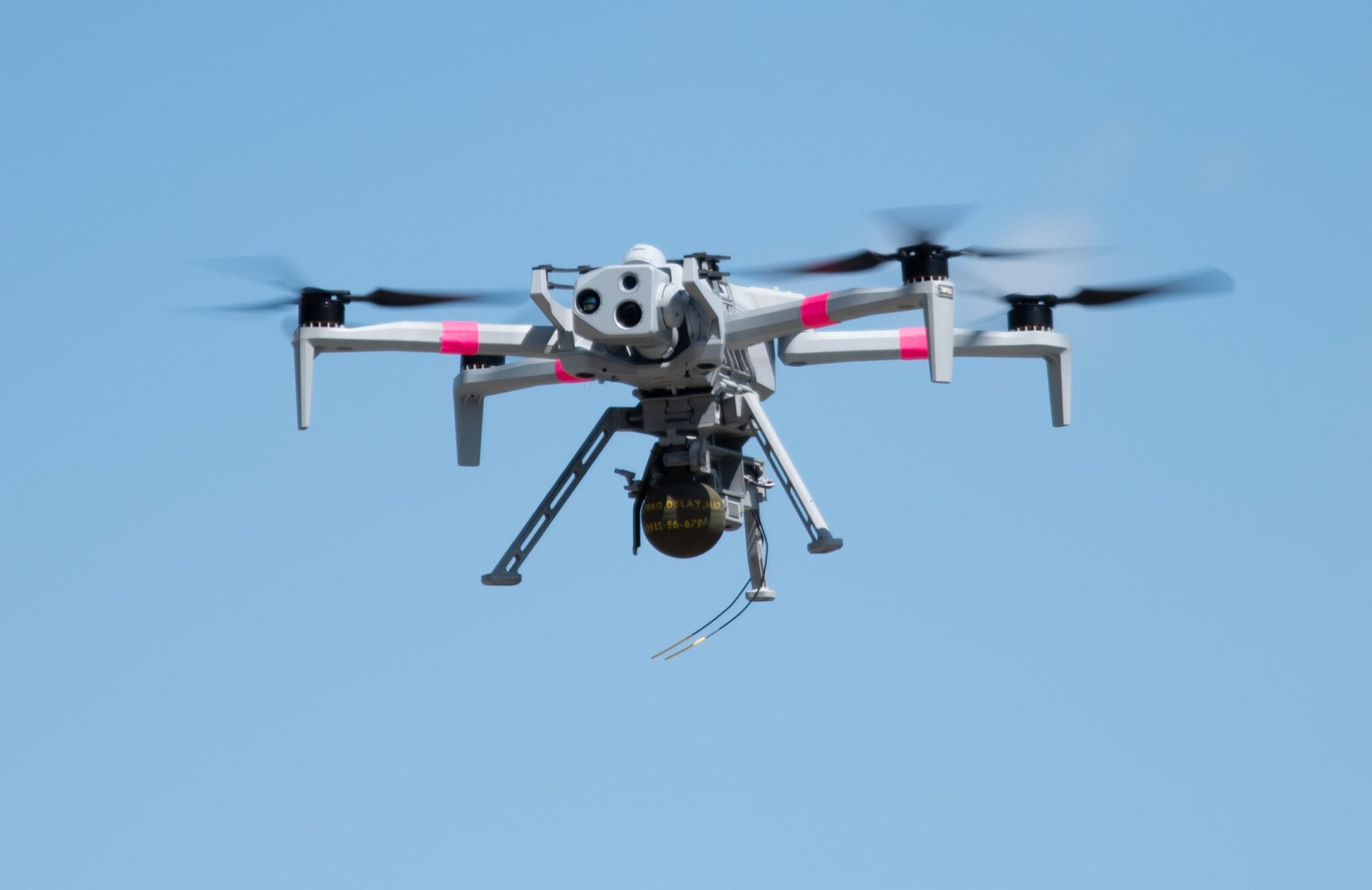 U.S. Army tests drone grenade drop in Germany
