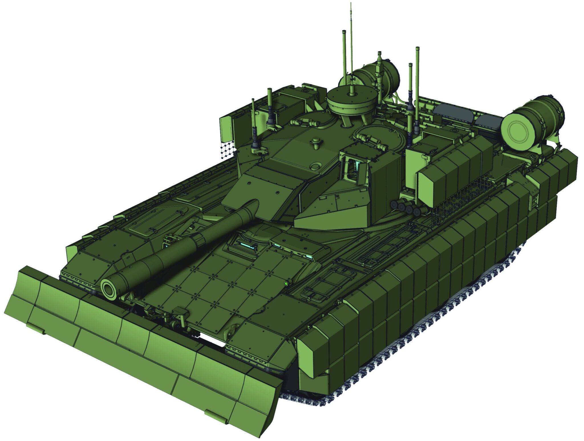 Russia tests new robotic assault tank