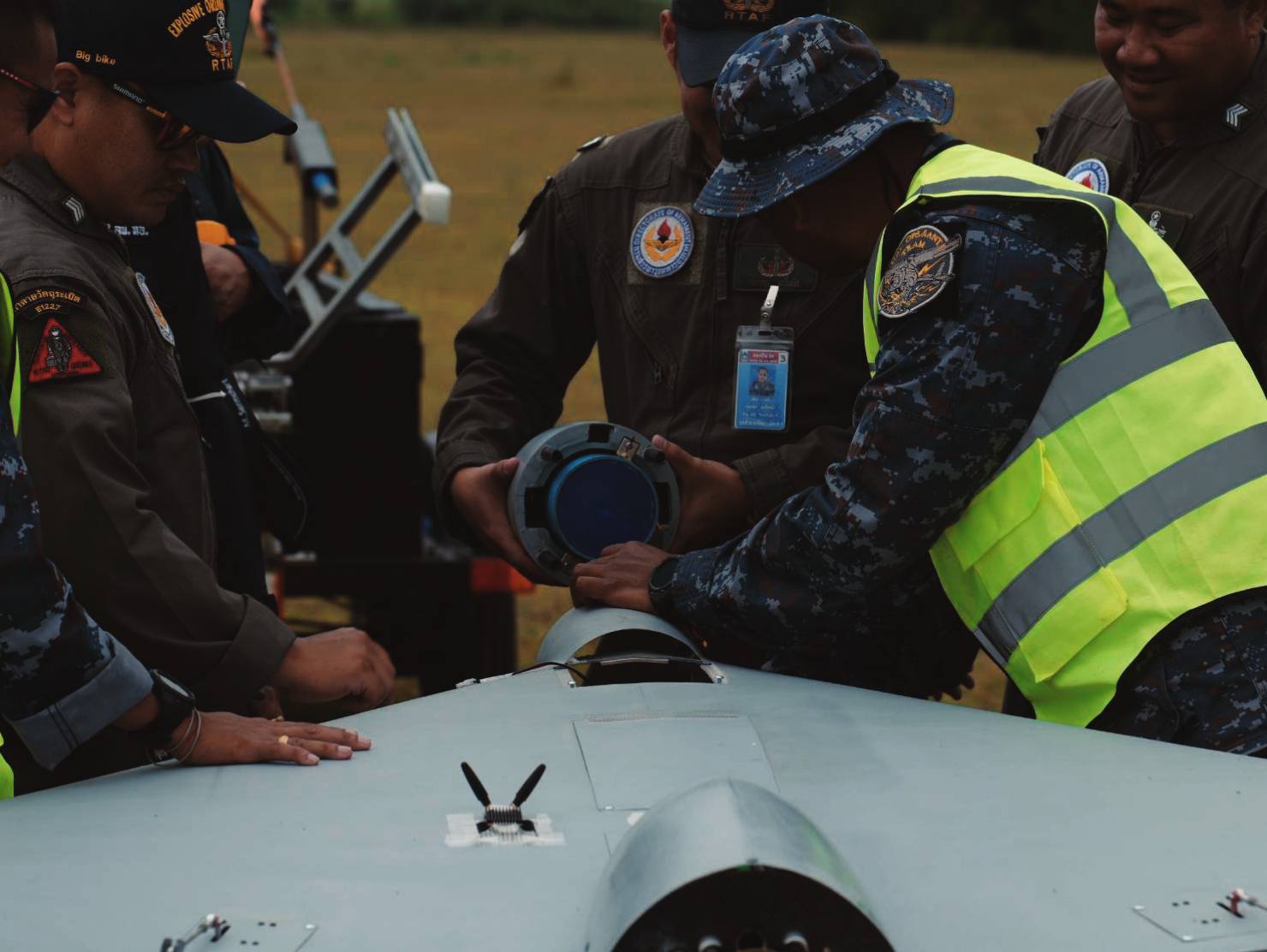 Thailand unveils locally made kamikaze drone