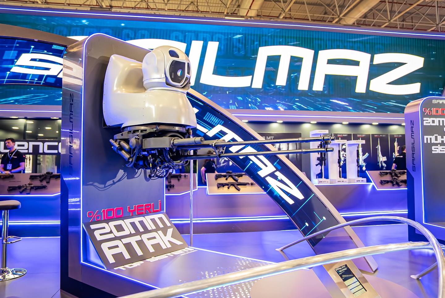 Turkish firm unveils next-gen weapon systems