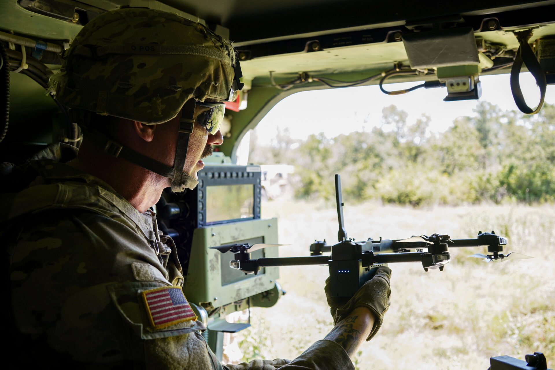 U.S. troops integrate recon drones with Abrams tanks