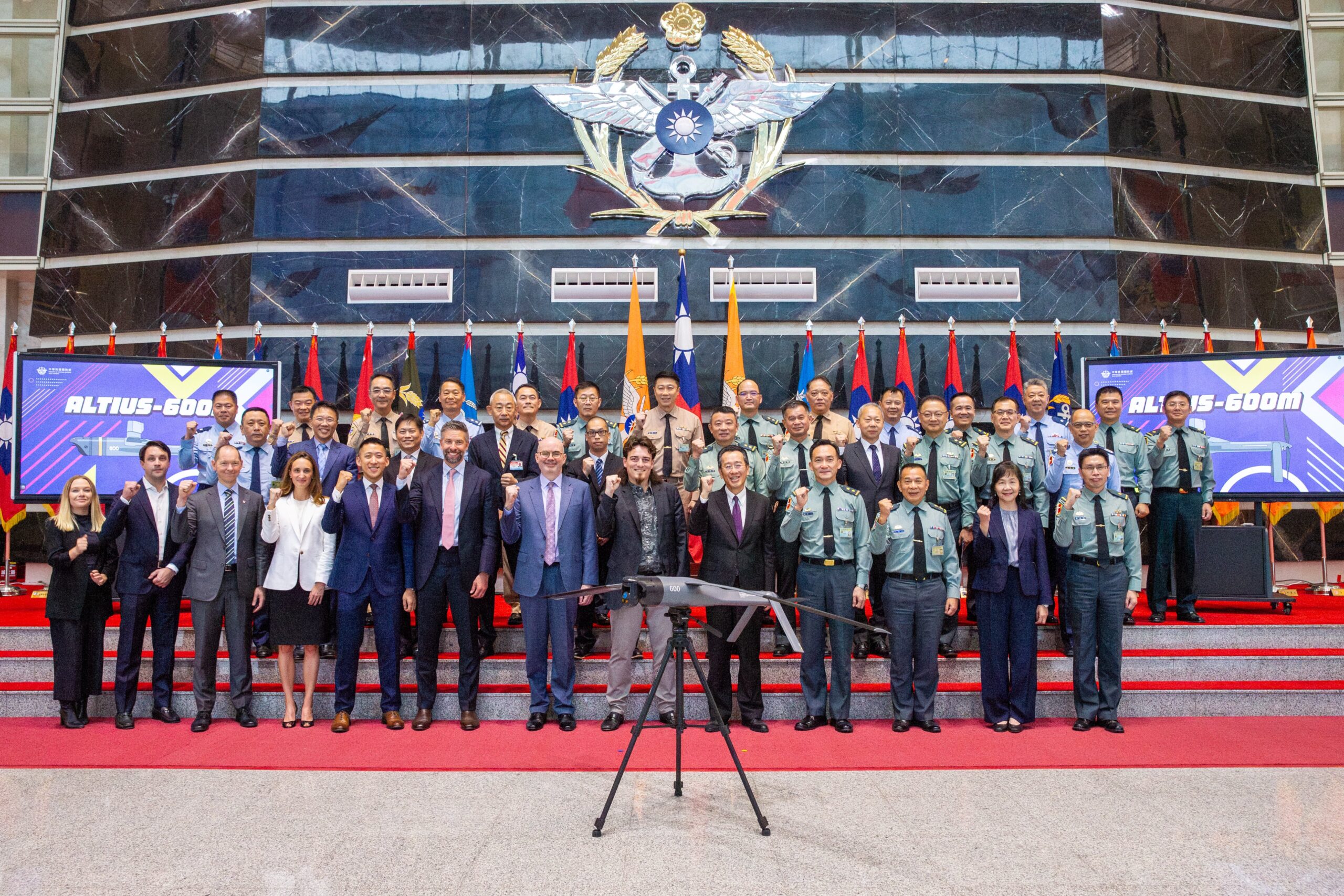 Taiwan receives U.S.-made Altius loitering munitions