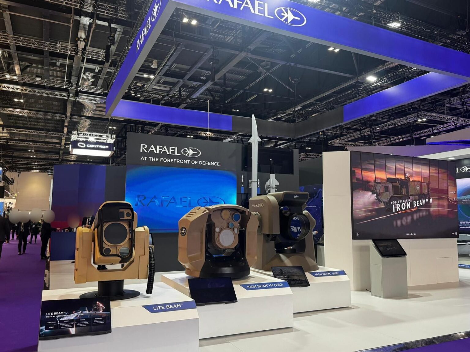Rafael unveils next-gen laser weapon at DSEI