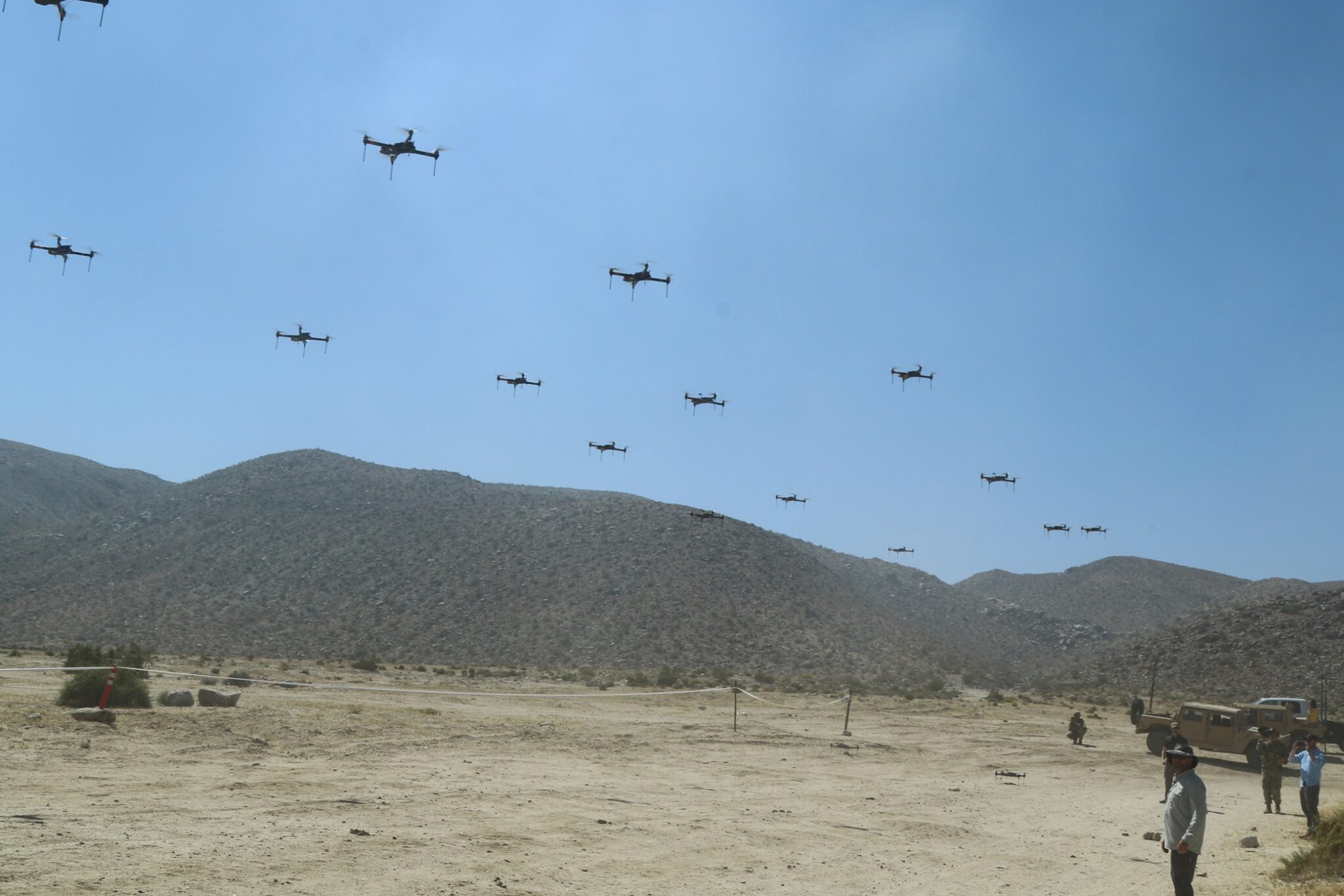 U.S. Air Force eyes atomic clock tech for drone swarms
