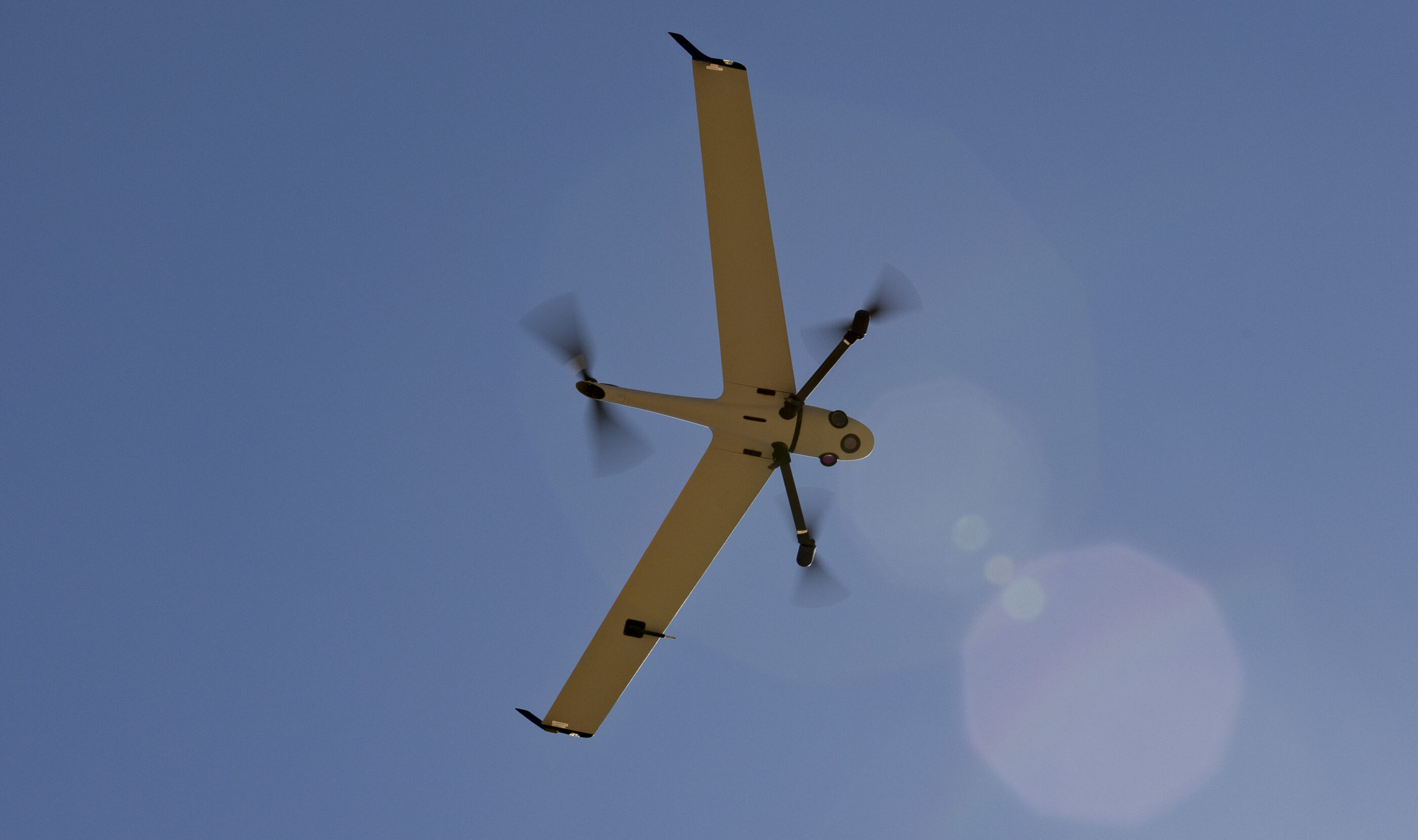 U.S. unveils futuristic tricopter during Egypt drills