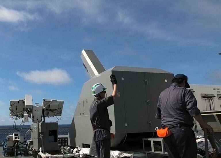 Japan successfully tests ship-based railgun