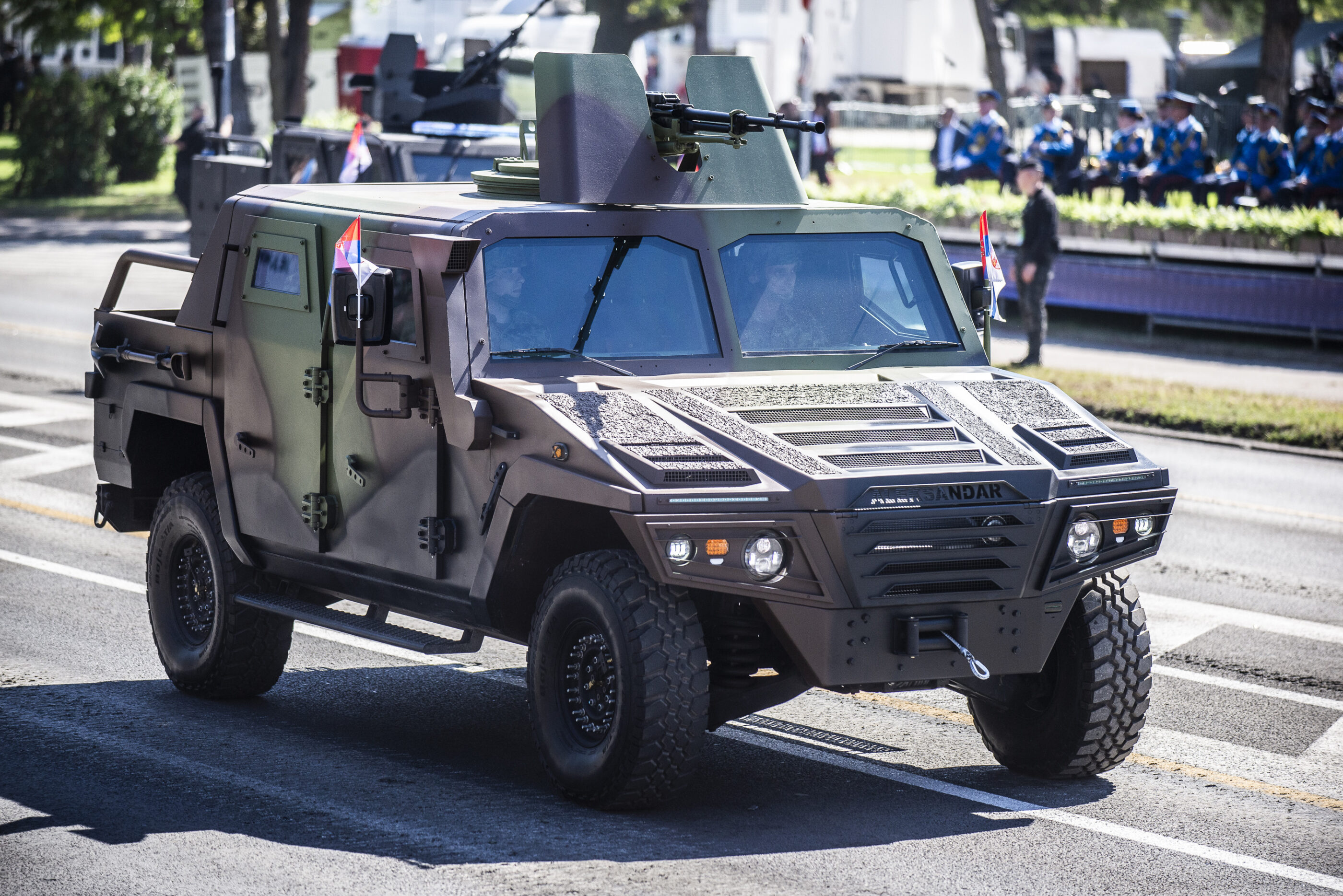 Serbia debuts new multi-role armored vehicle