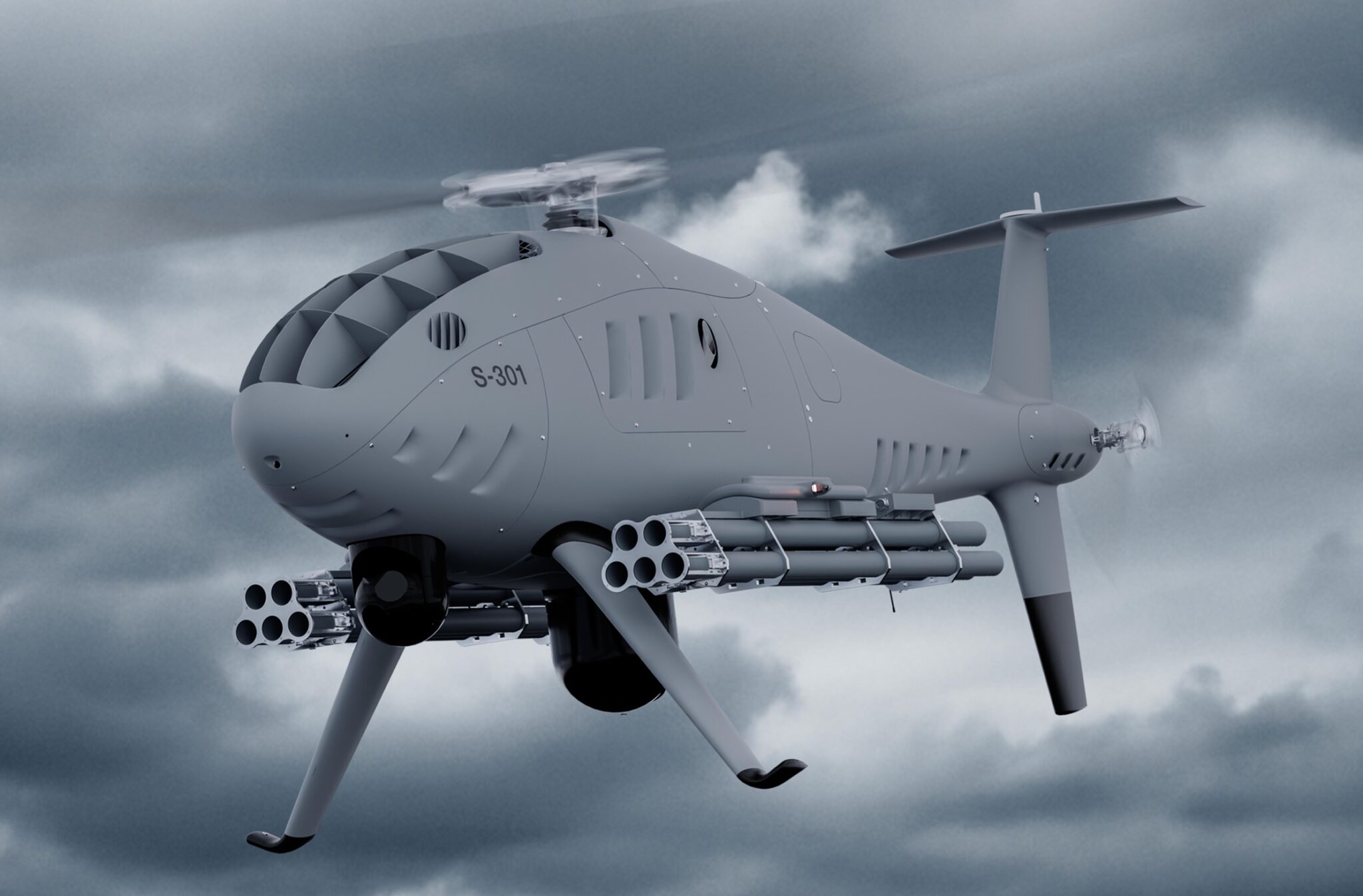 Schiebel rolls out strike-capable VTOL drones