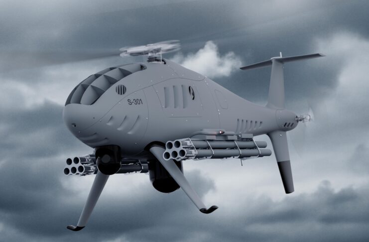 Schiebel rolls out strike-capable VTOL drones