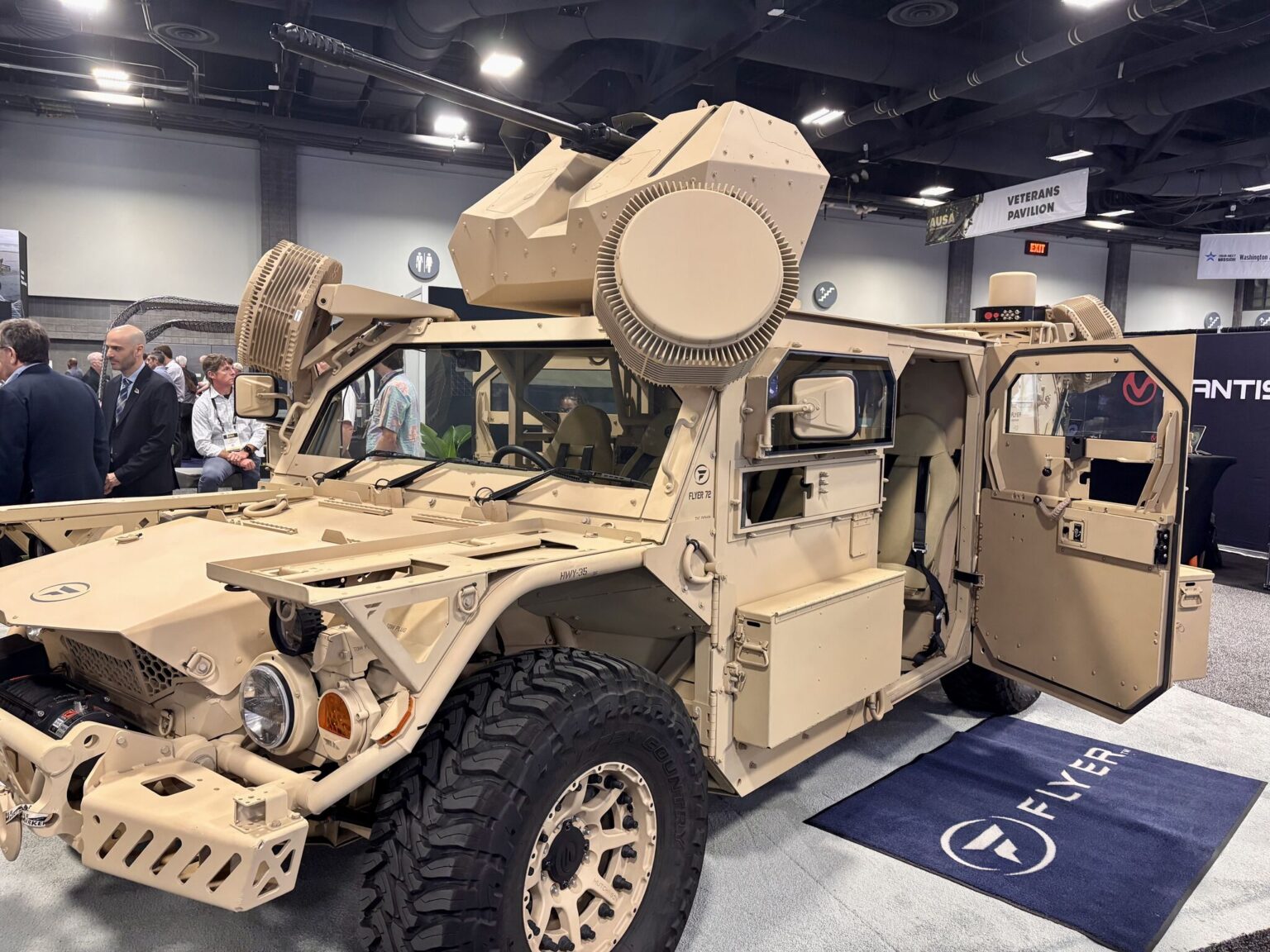 Defence Blog - Flyer unveils drone-hunting vehicle at AUSA - Raw Intel ...