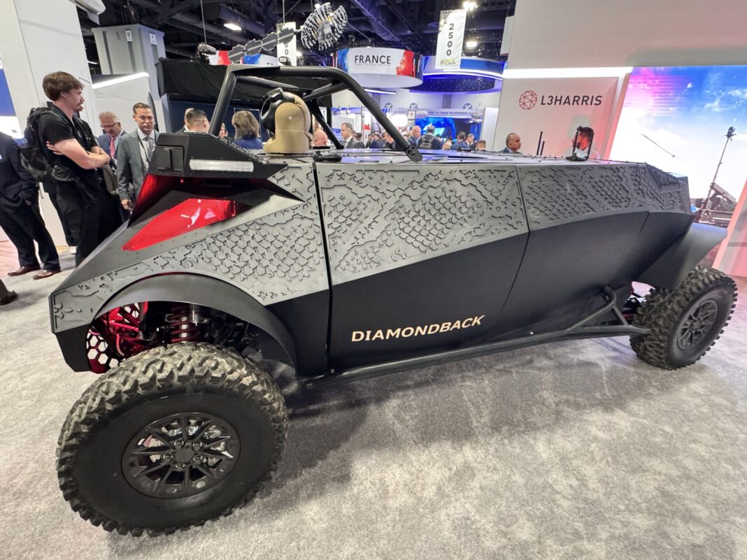 L3Harris shows improved robotic recon vehicle