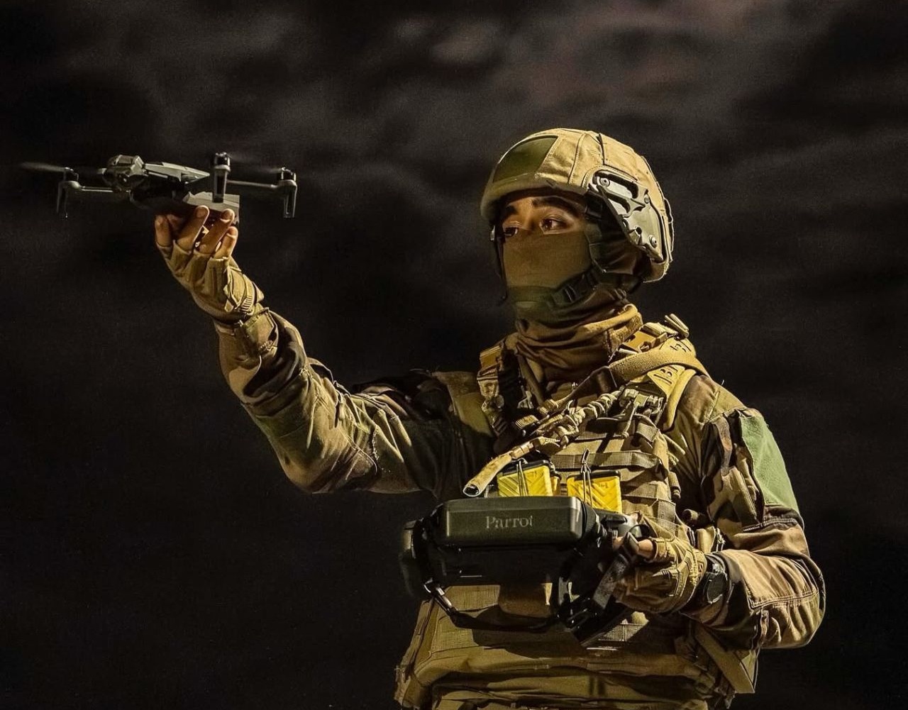 French paratroopers test combat drones at FURY 25