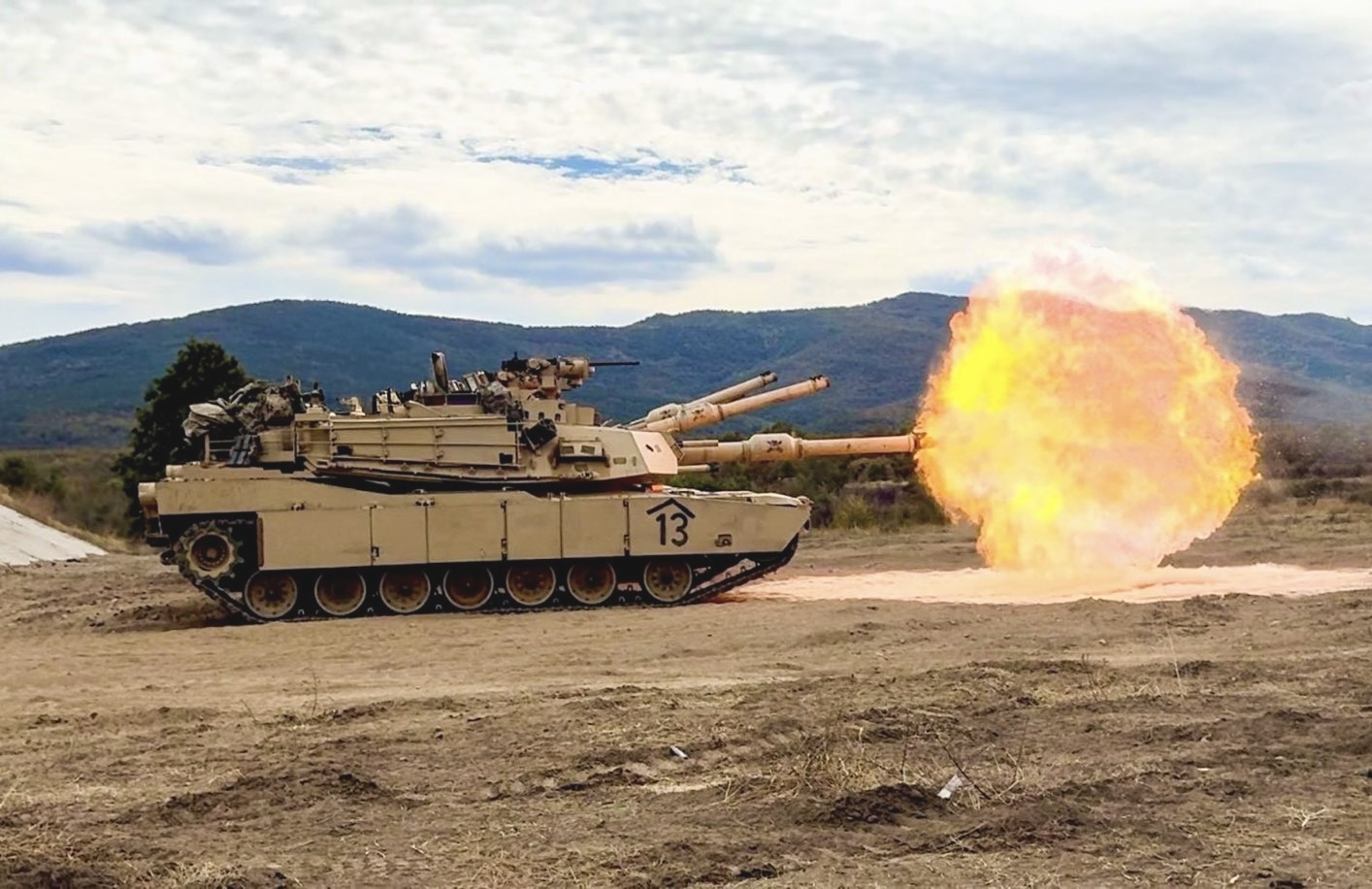 U.S. Abrams crews sharpen skills in Bulgaria live-fire drills