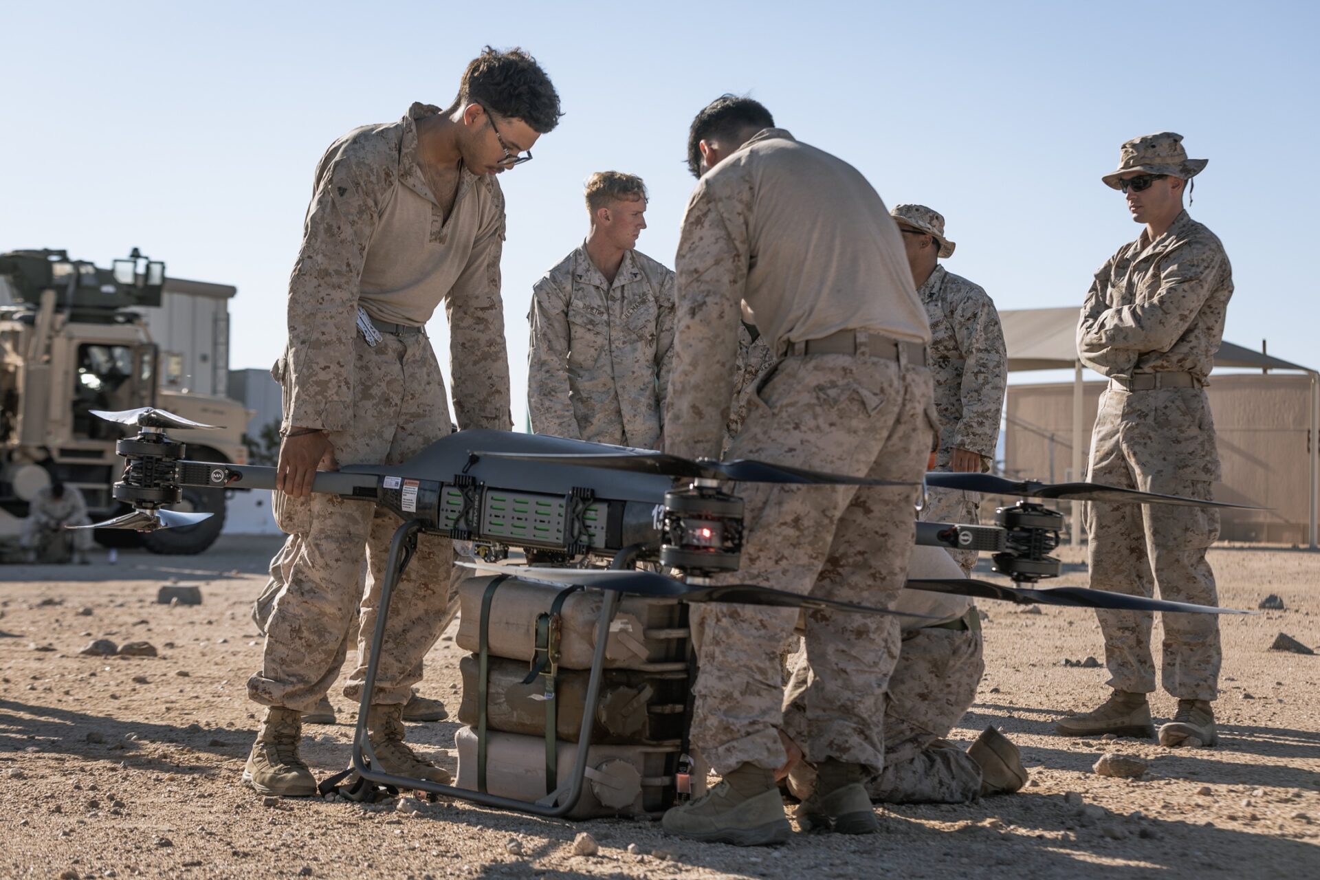 U.S. Marines push TRUAS drone to its limits in resupply tests
