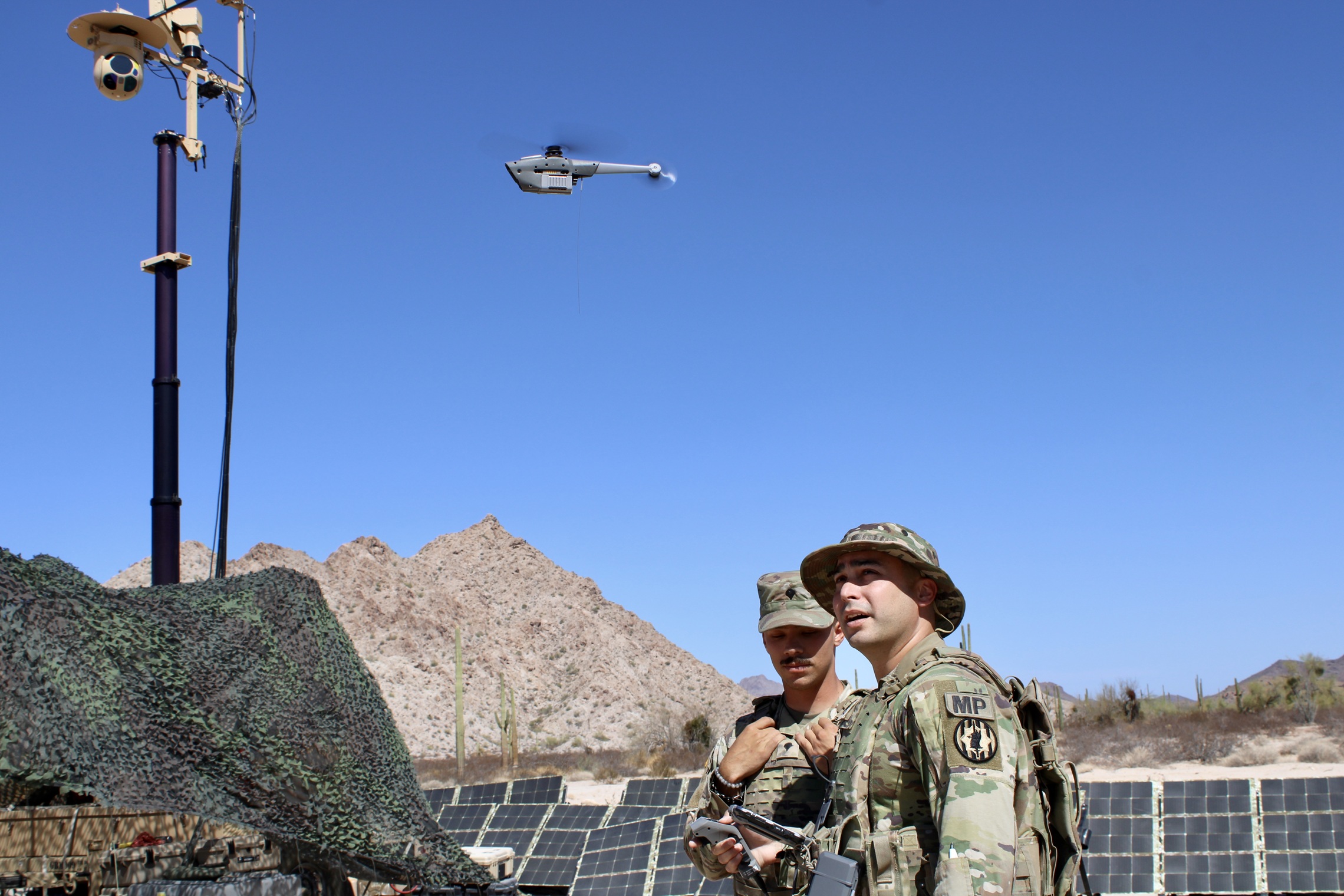 U.S. Army uses micro-drones for border surveillance