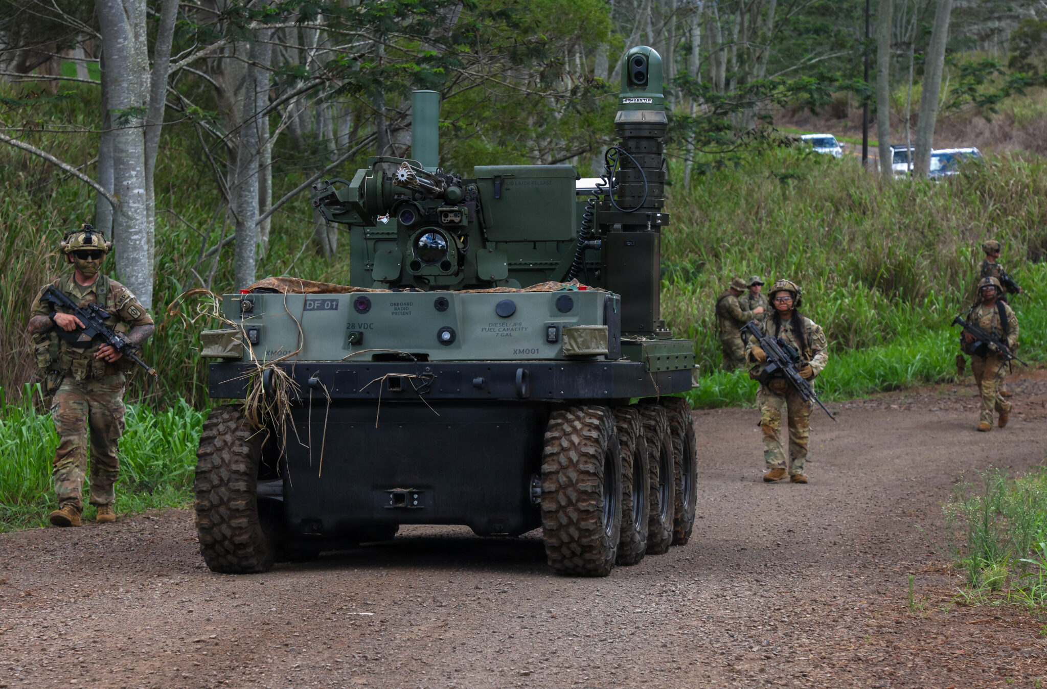 Defence Blog - U.S. Army evaluates armed MUTT robotic vehicle - Raw ...