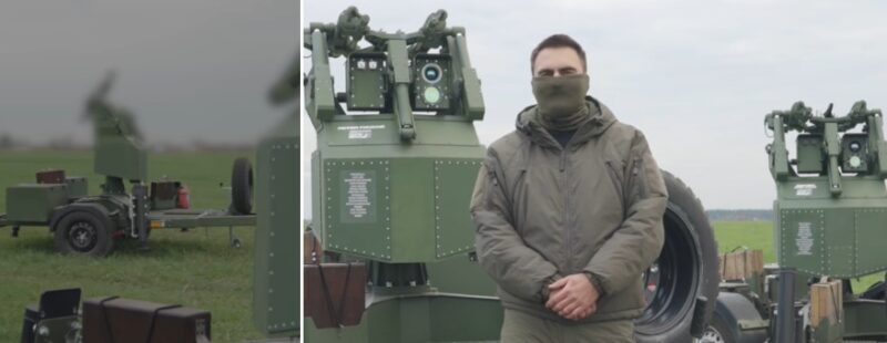 Ukraine deploys AI-guided air-defense turrets