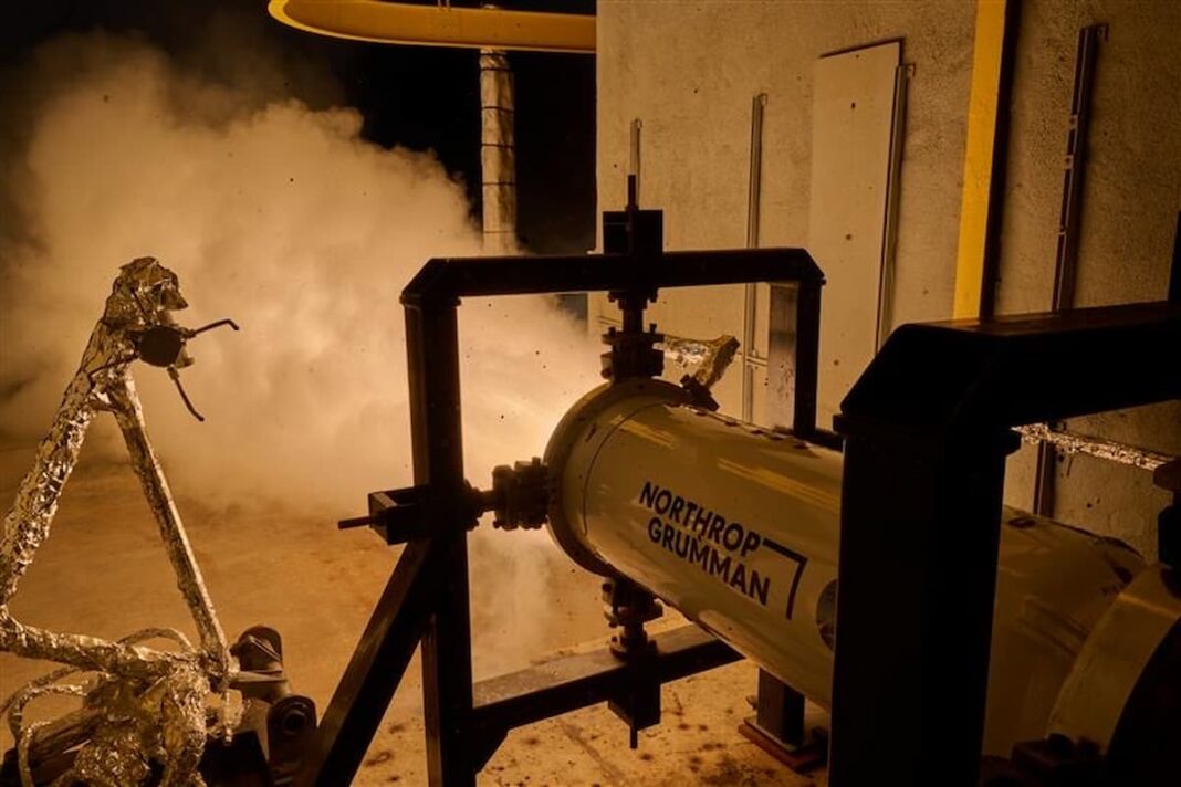 Northrop Grumman tests Mk 72 rocket motor for U.S. Navy