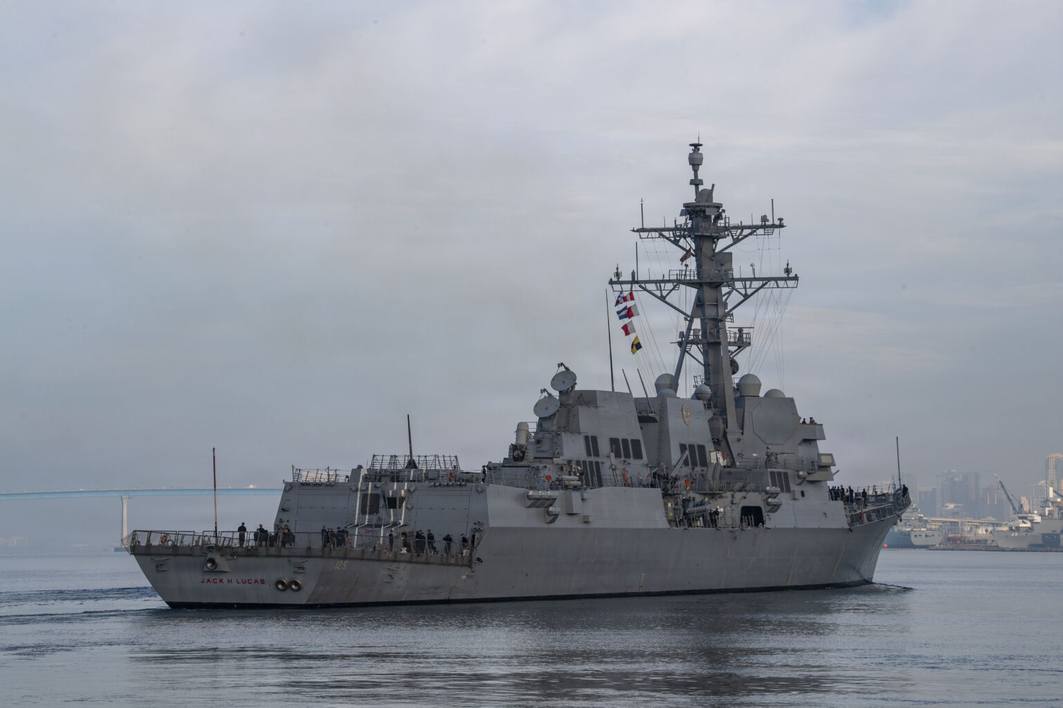 U.S. Navy fields first Flight III Arleigh Burke warship