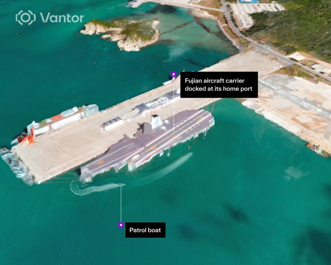 Vantor unveils 3D terrain map of China’s key naval base