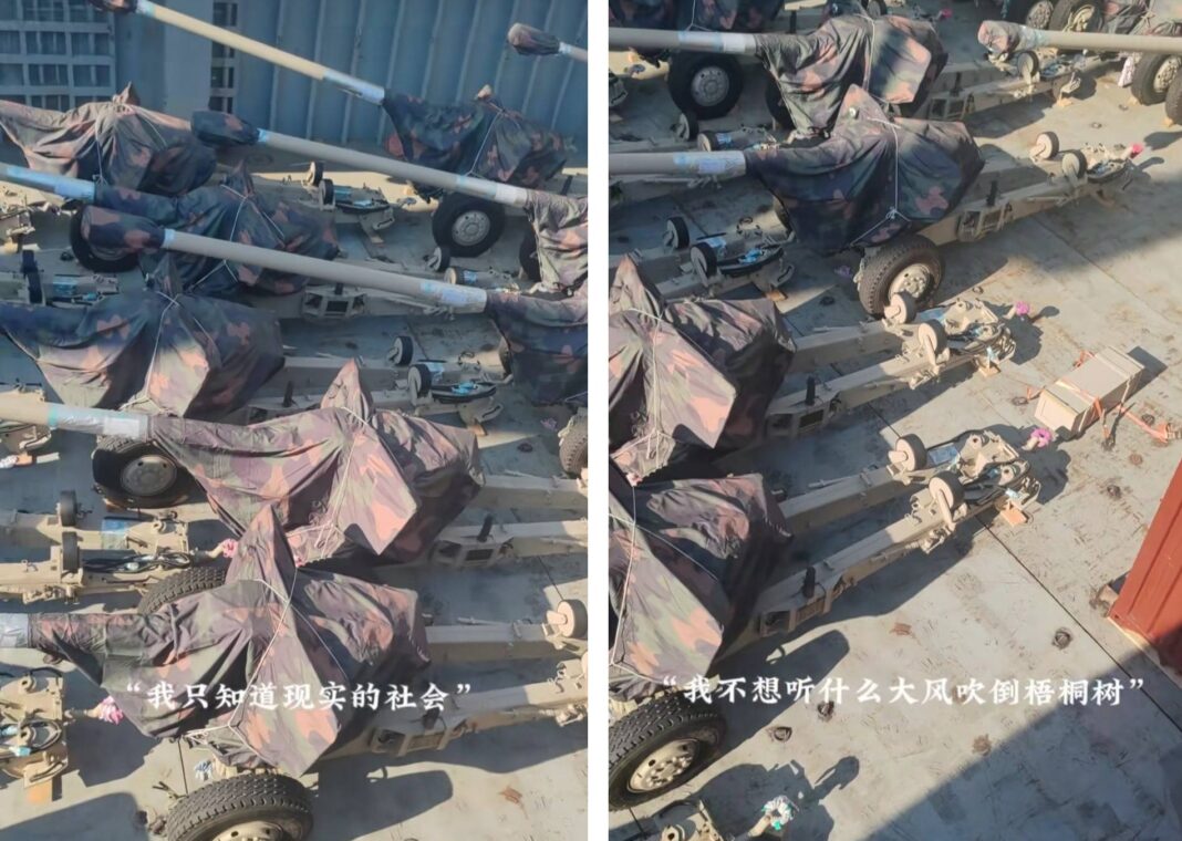 China delivers Type 59 towed guns to mystery buyer