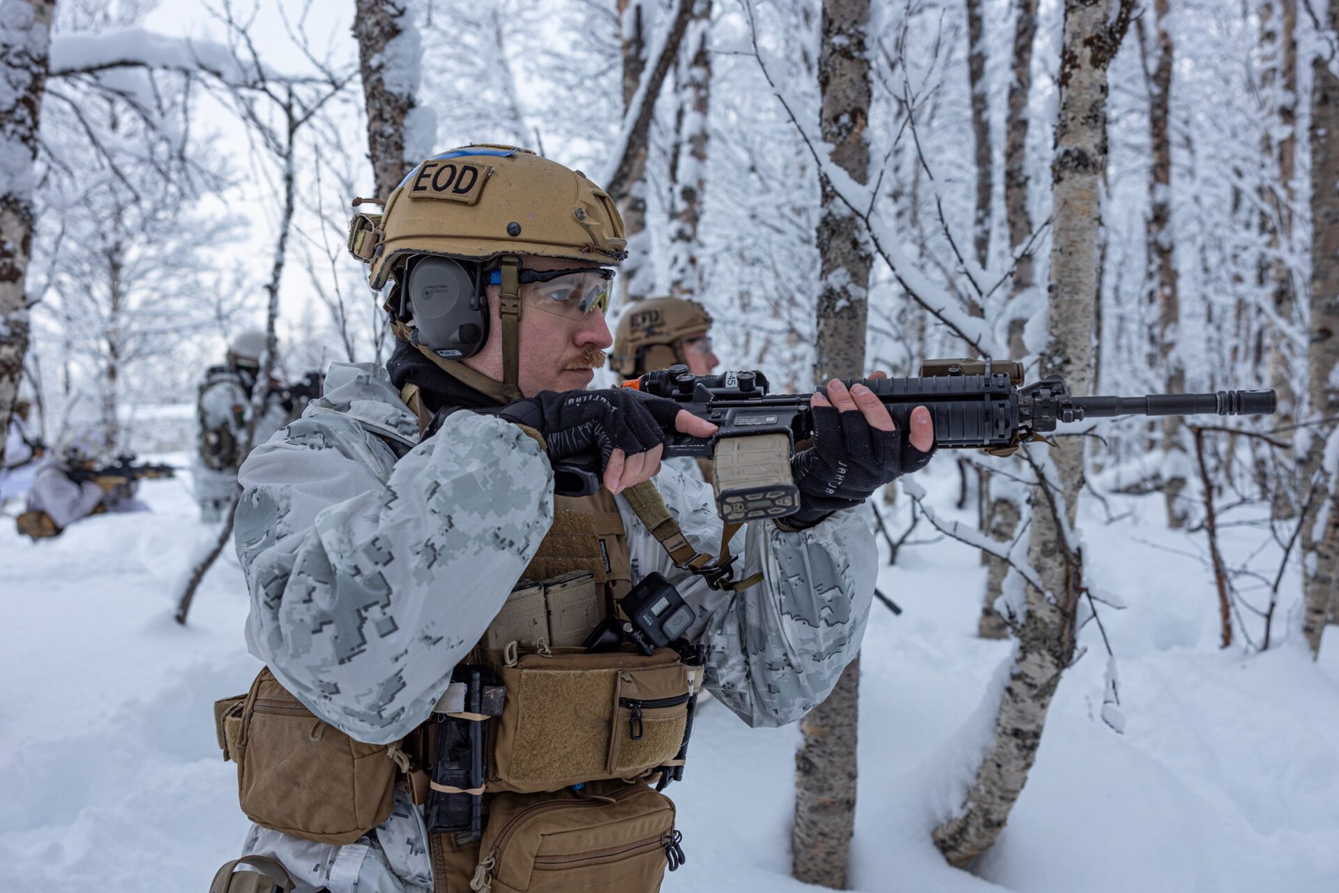 U.S. Marines deploy forces for Arctic exercise in Norway