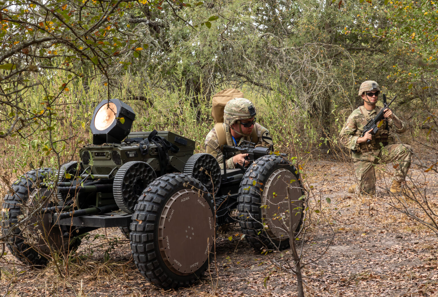 AZAK develops futuristic wheel-centric unmanned ground vehicle