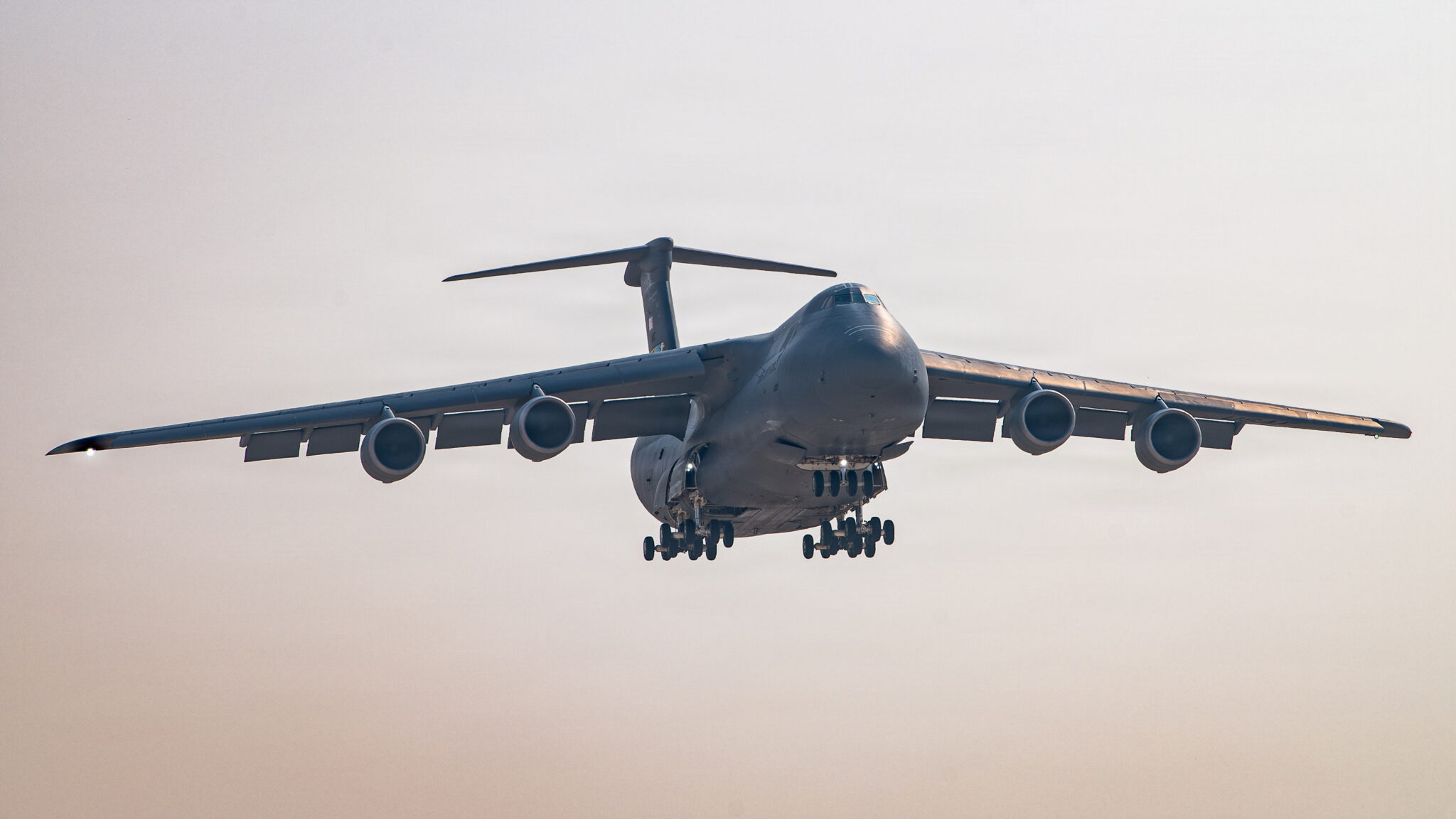 U.S. Air Force sends dozens of cargo aircraft to Middle East