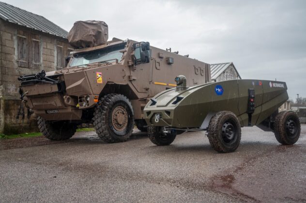Defence Blog - French Army tests hydrogen-powered robotic vehicle - Raw ...