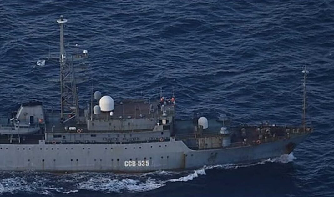 Defence Blog - Japan confirms Russian spy ship operating close to its ...