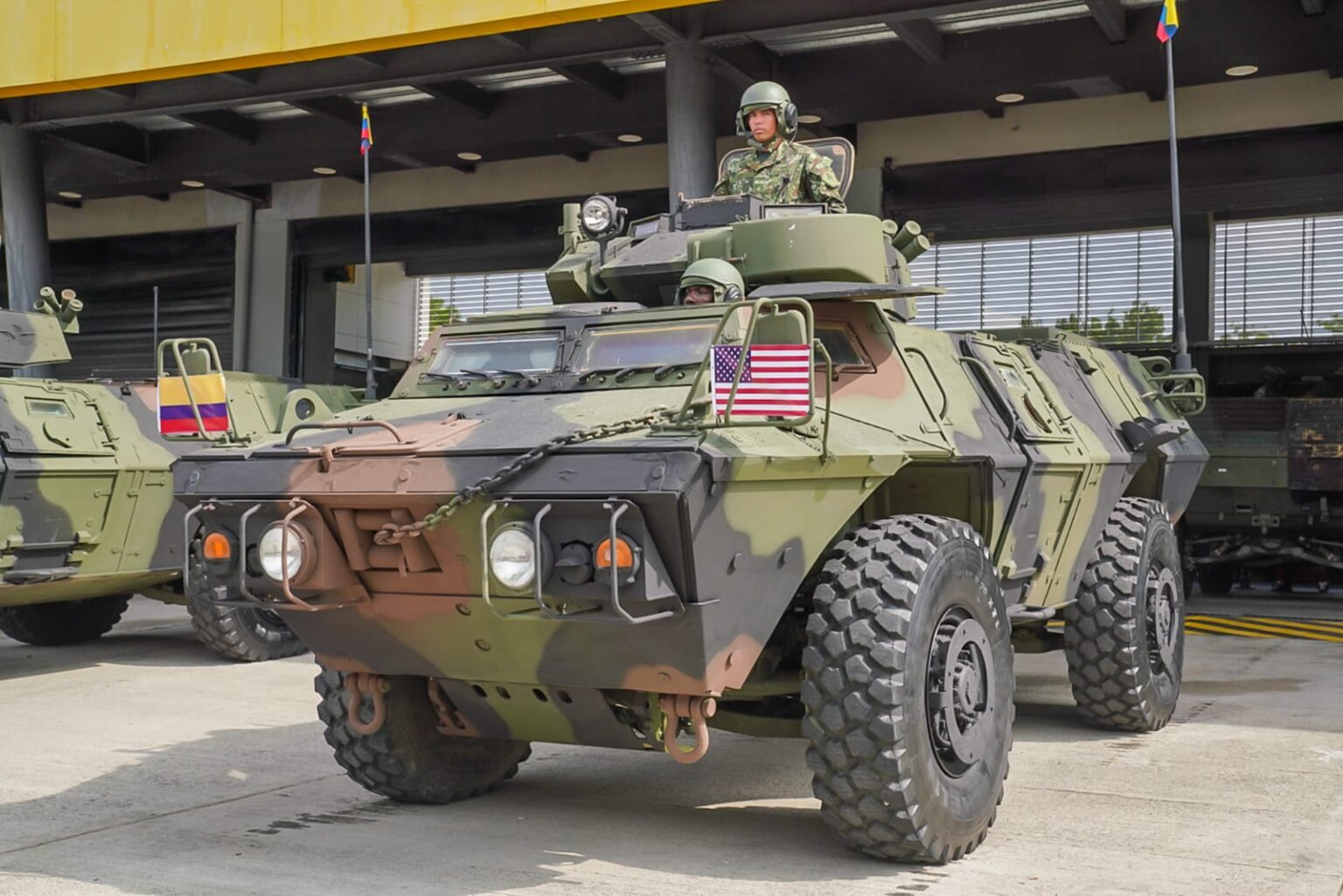 Colombia gets additional M1117 Guardians from United States